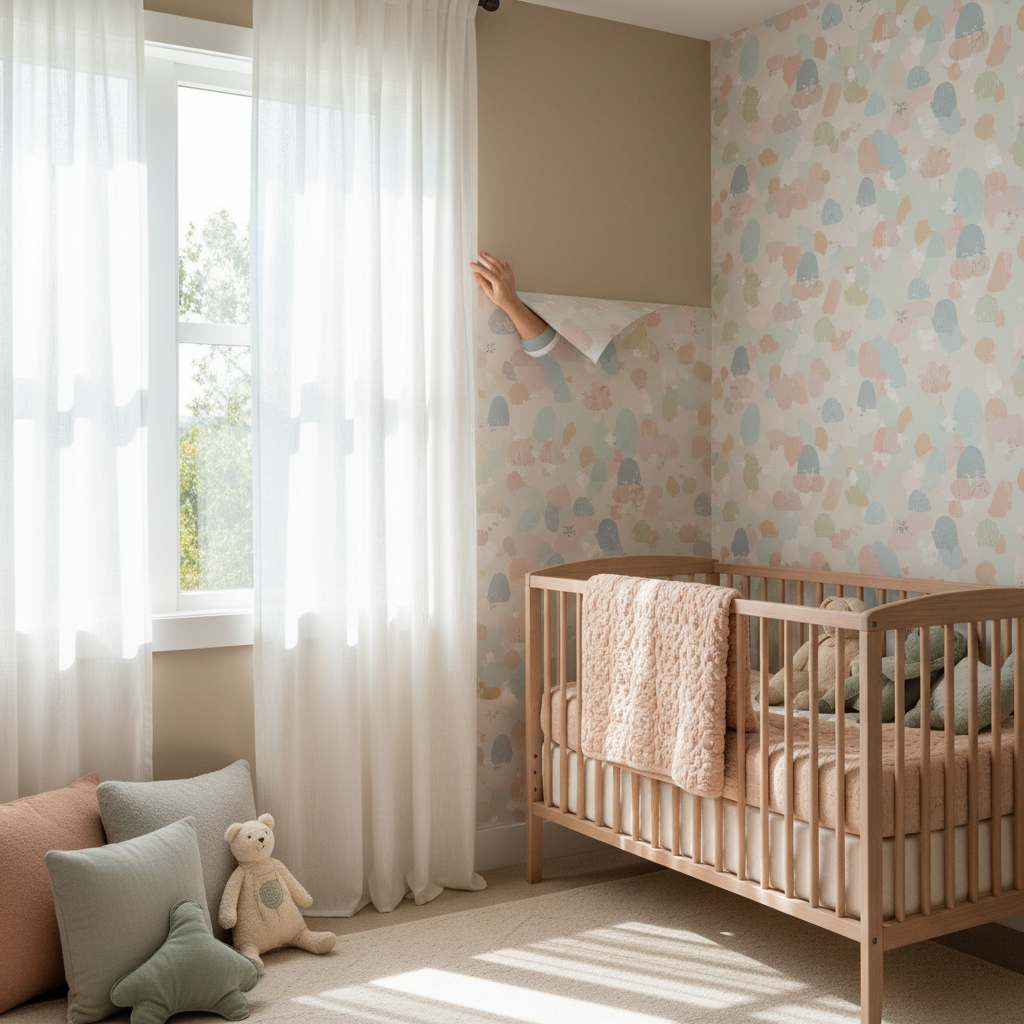 Easy Guide to Self Sticking Wallpaper for Parents 2026 – Nursery Stickers