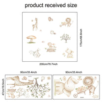 Animals In Nature Nursery Wall Stickers – Nursery Stickers
