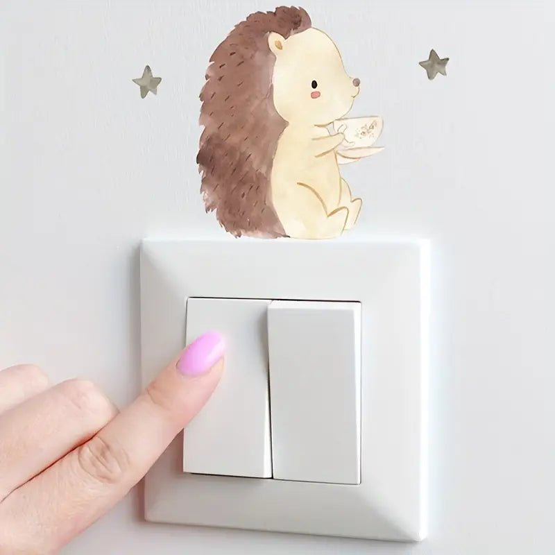 Animal Light Switch Wall Sticker – Nursery Stickers