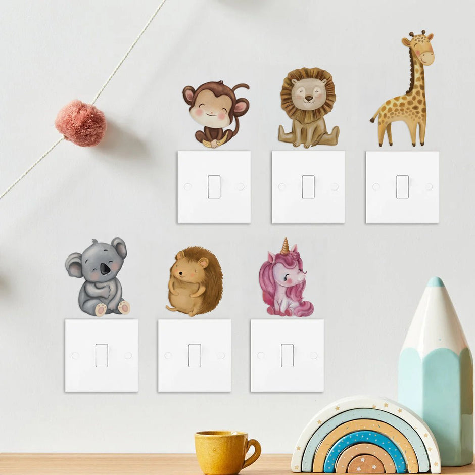 Animal Wall Stickers Collection – Nursery Stickers