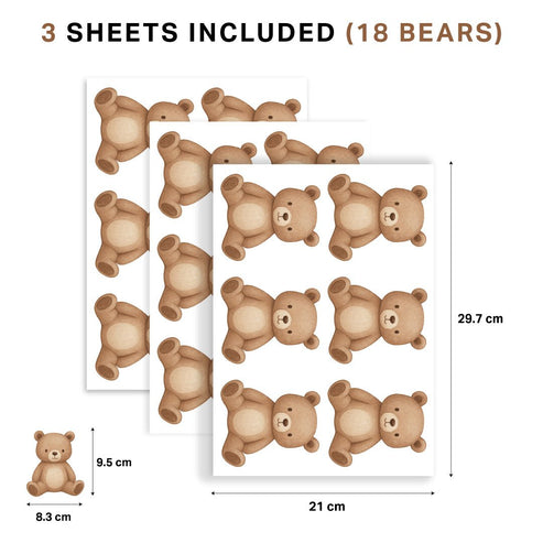 Teddy Bear Nursery Wall Stickers – Nursery Stickers