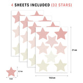 Boho Stars Nursery Wall Stickers – Nursery Stickers